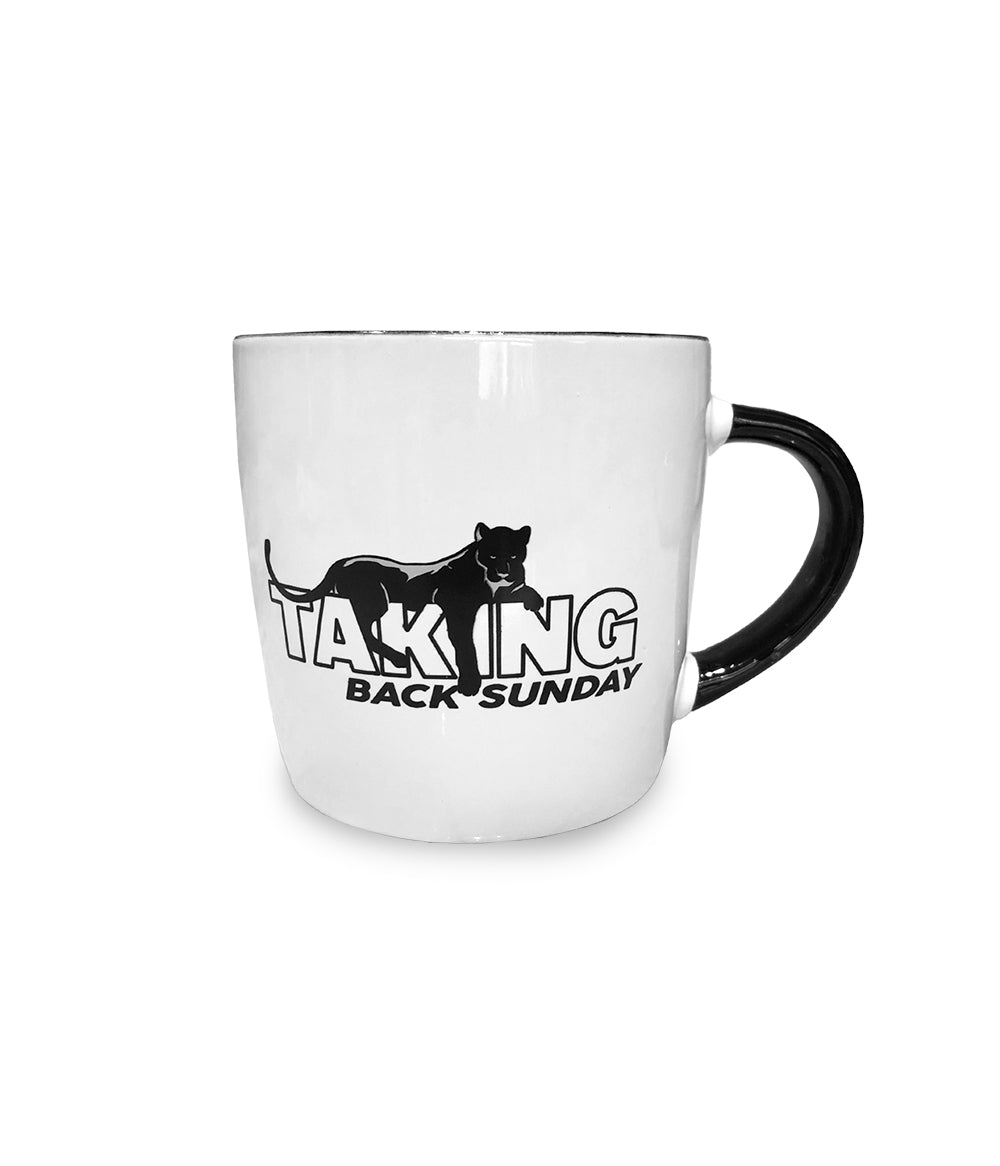 Taking Back Sunday Lazy Panther Coffee Mug