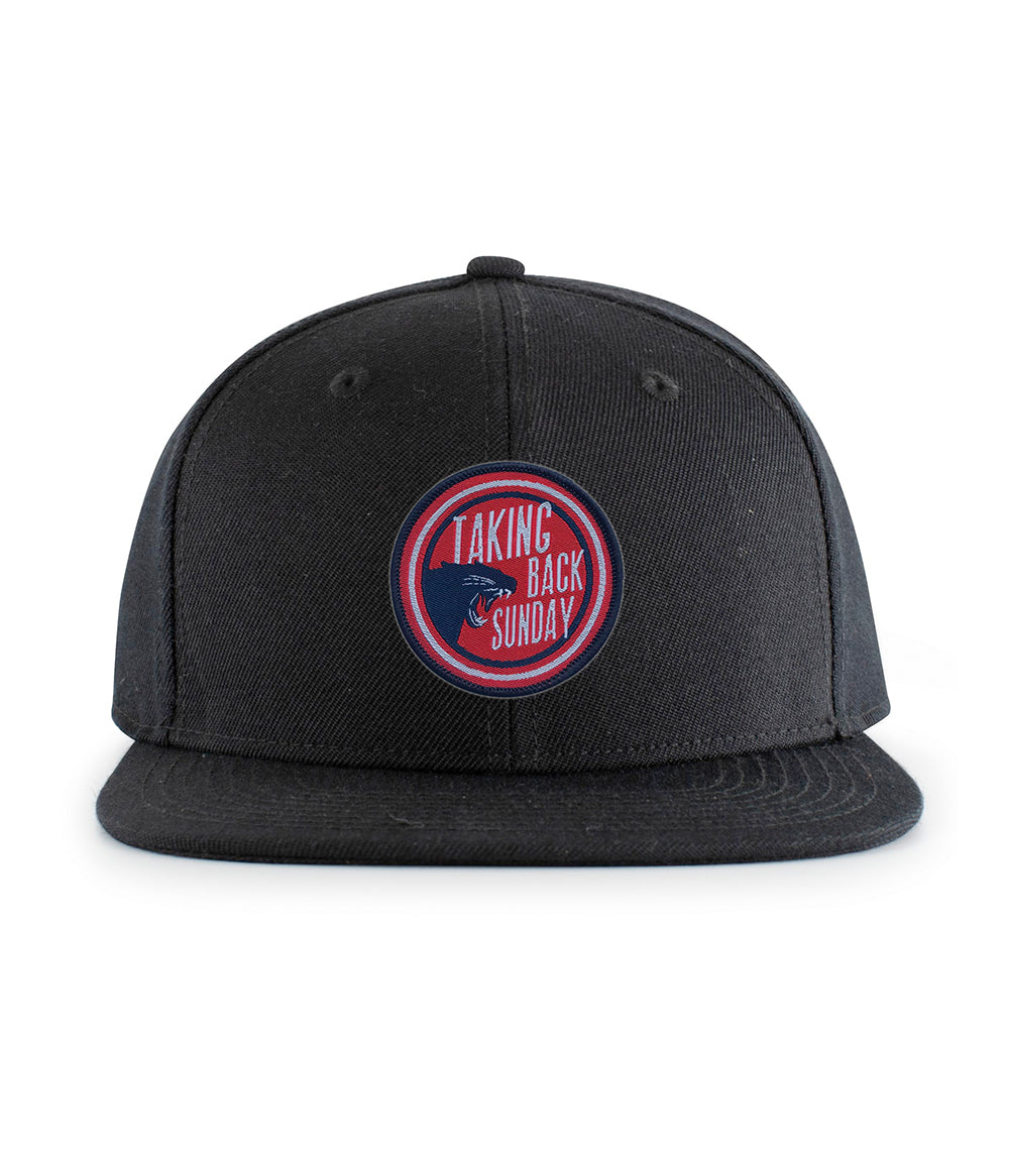 Taking Back Sunday Snapback Hat (Black)